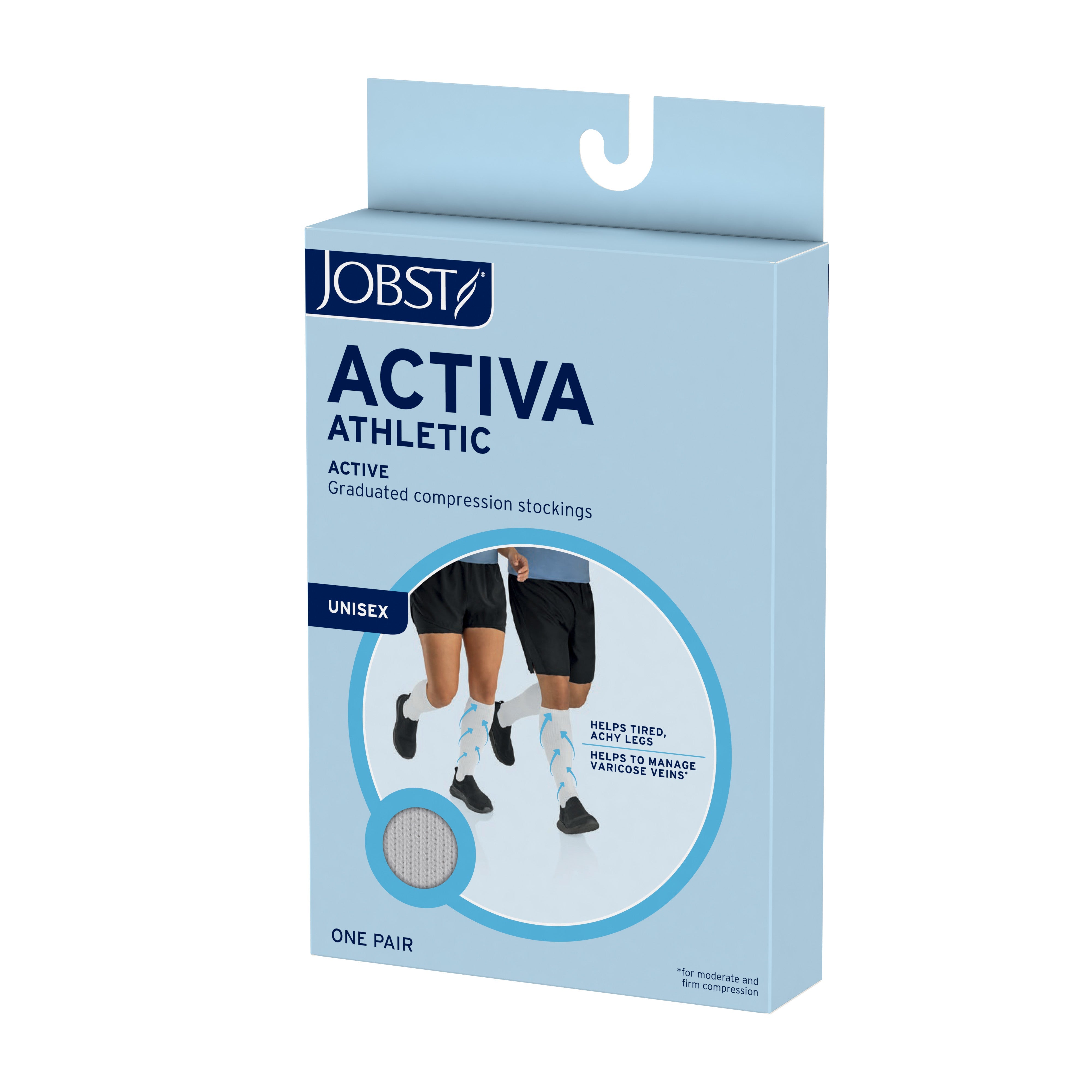 JOBST® ACTIVA Athletic Knee High 15-20 mmHg – Compression Stockings