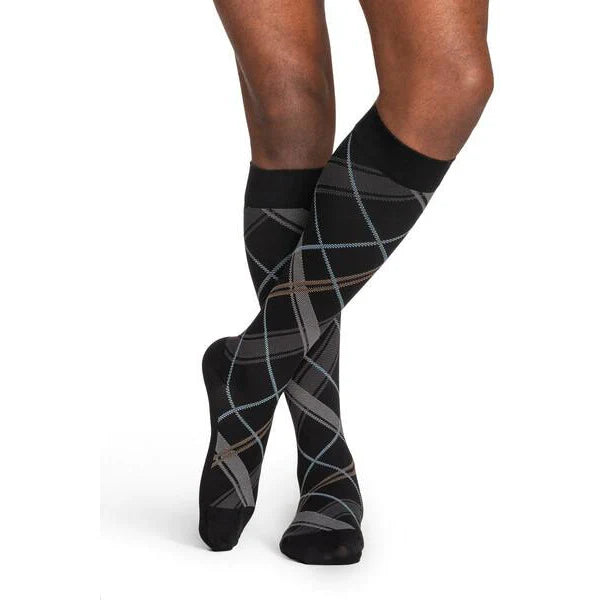 Sigvaris Microfiber Shades Men's Knee High 15-20 mmHg – Compression ...
