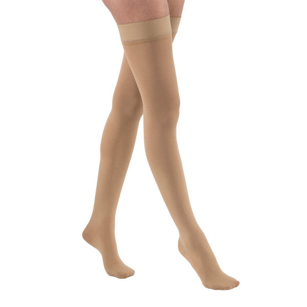 JOBST® Relief Thigh High 20-30 mmHg w/ Silicone Top Band – Compression ...