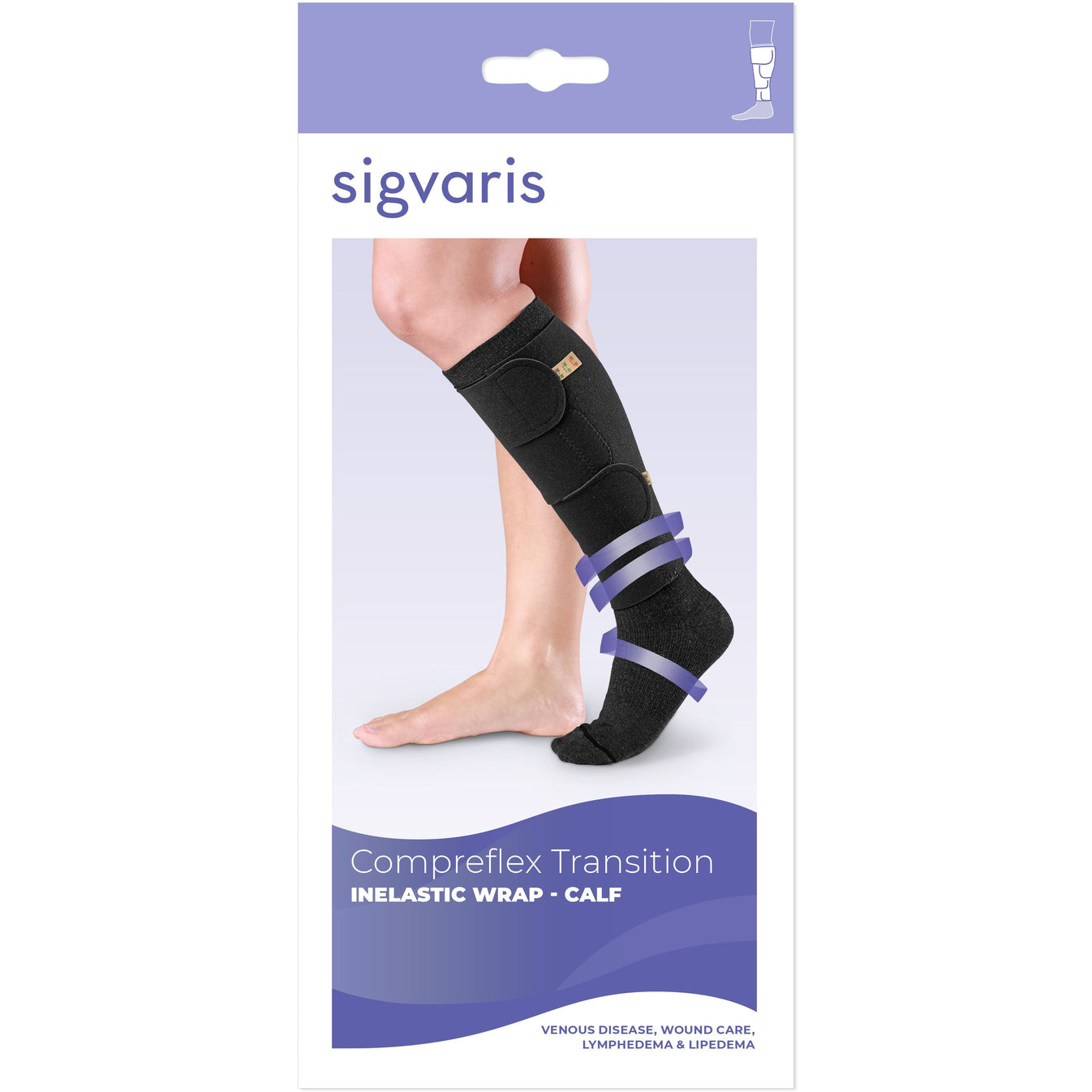 Sigvaris Compreflex Transition Calf Wrap – Compression Stockings
