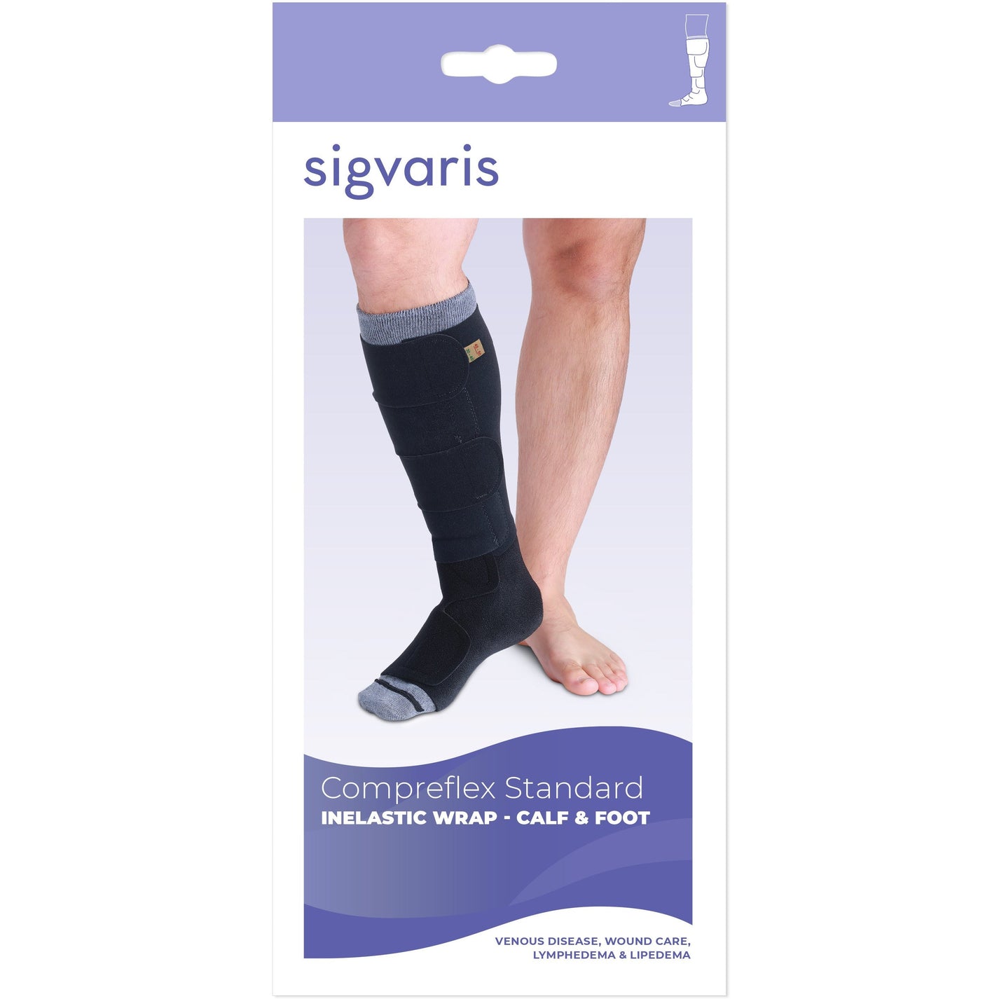 Sigvaris Compreflex Standard Calf & Foot Wrap – Compression Stockings