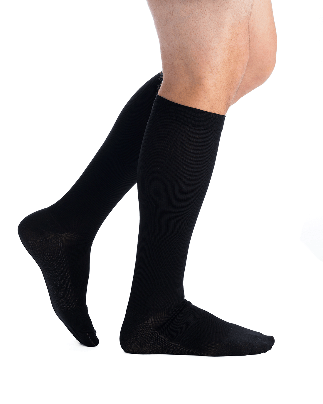 EvoNation Men's Copper Sole 20-30 mmHg Knee High – Compression Stockings